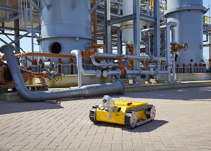 Robot doet de inspectie, zonder dat jij je vingers brandt ...